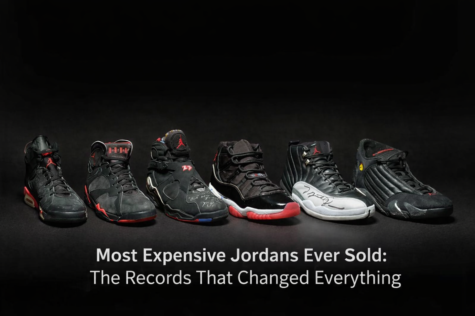 Most Expensive Jordans Ever Sold: The Records That Changed Everything ...